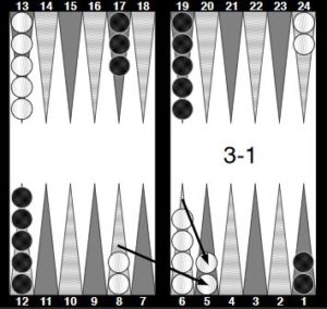 The 5 best opening rolls in backgammon - Deluxe Backgammon